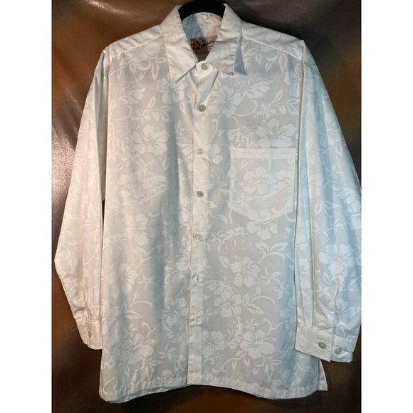 Hilo Hattie | Shirts | White Hilo Hattie Button Down Shirt Size M 48 ...